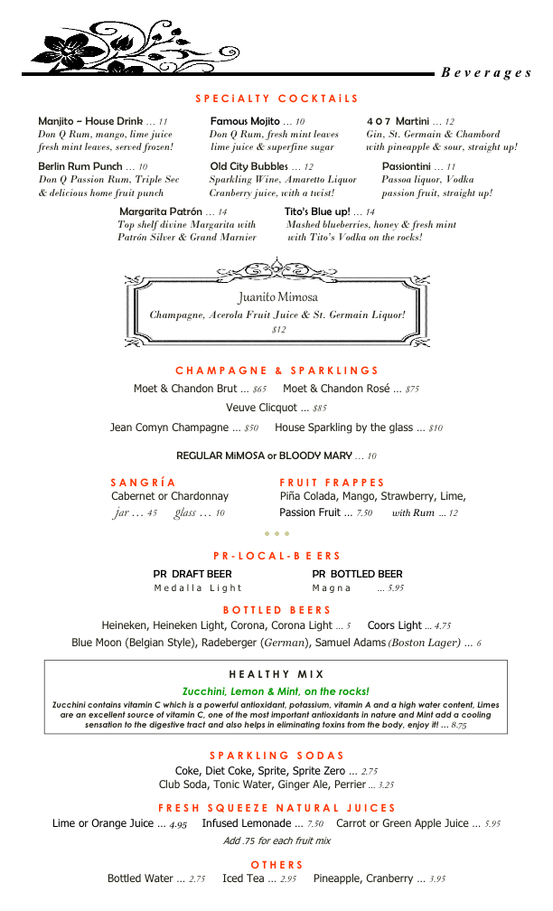 Cafe Berlin - Puerto Rican Cuisine, Vegetarian & International Restaurant